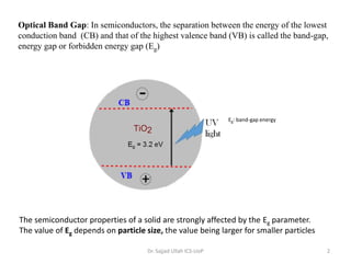 Optical band gap measurement by diffuse reflectance spectroscopy (drs ...