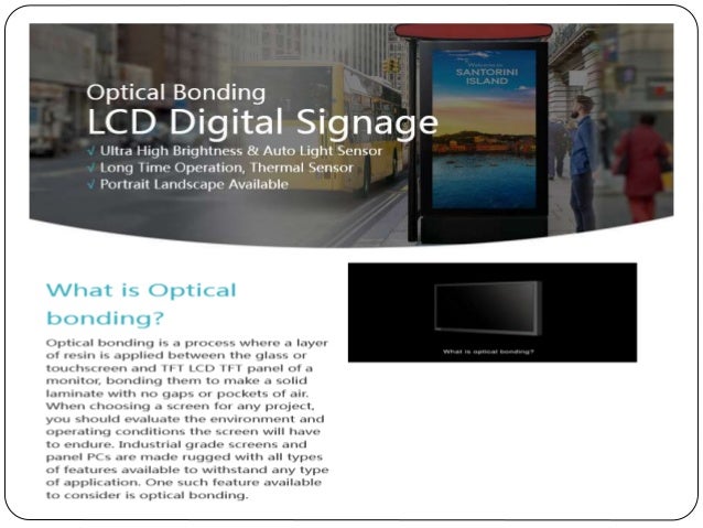 Optical Bonding LCD Digital Signage outdoor-lcd-signage.com.pptx