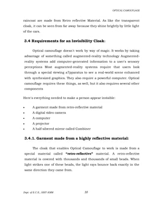 Optical camouflage | DOCX