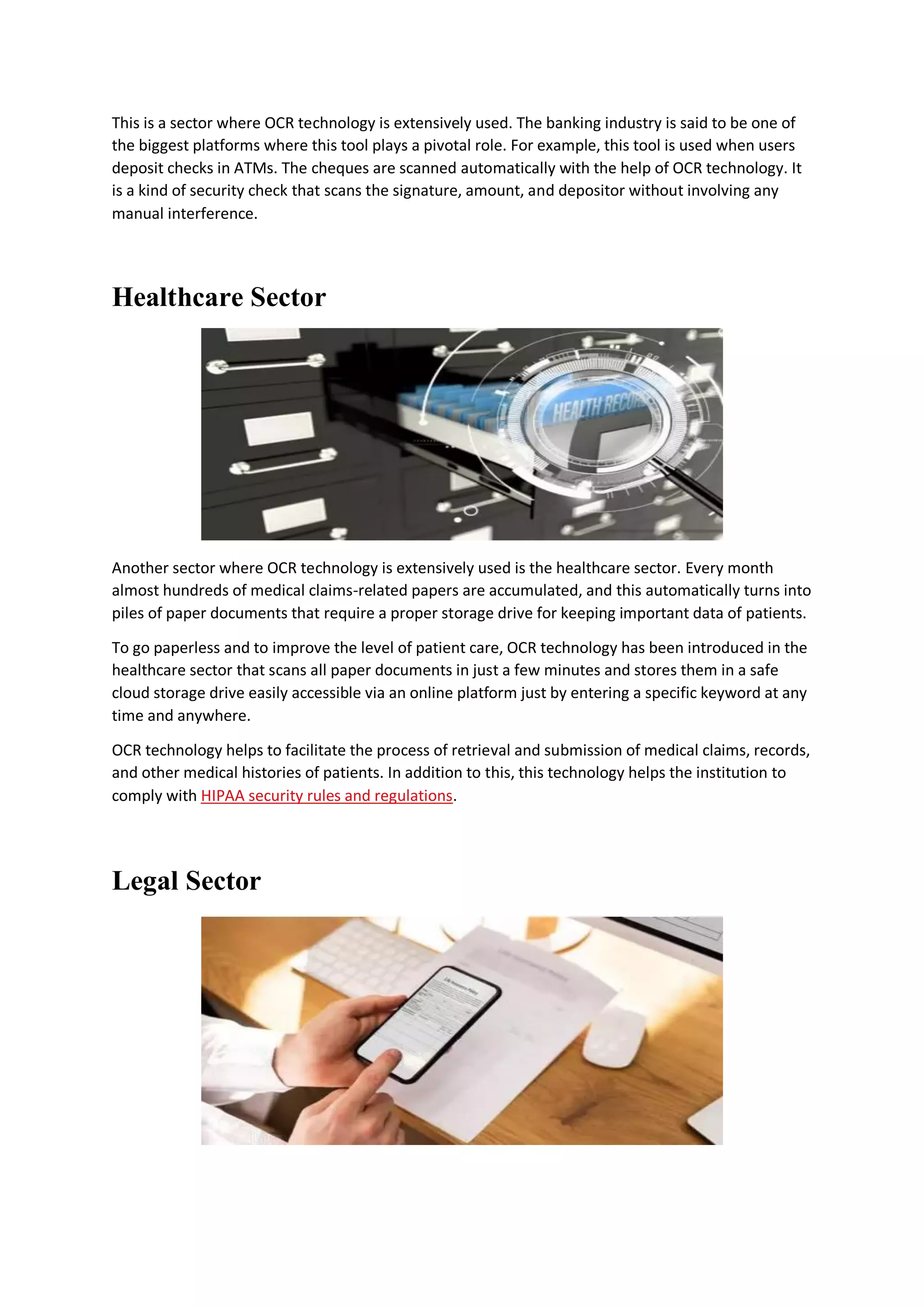 What is Optical Character Recognition (OCR) Technology? | PDF | Desktop ...