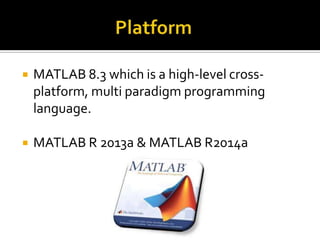 Final Report on Optical Character Recognition | PPT