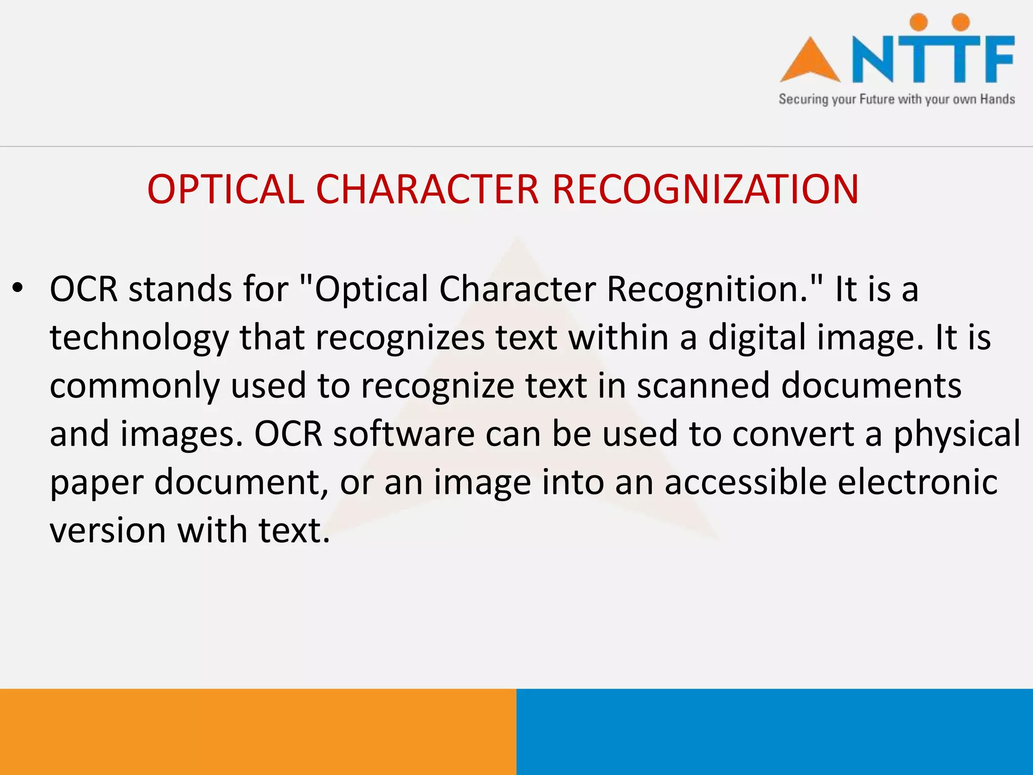 OPTICAL CHARACTER RECOGNIZATION NEERAJ.pptx
