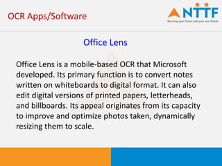 OPTICAL CHARACTER RECOGNIZATION NEERAJ.pptx