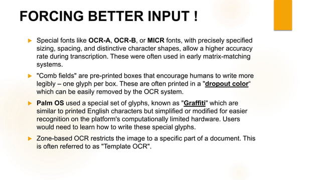 Optical Character Recognition | PPT