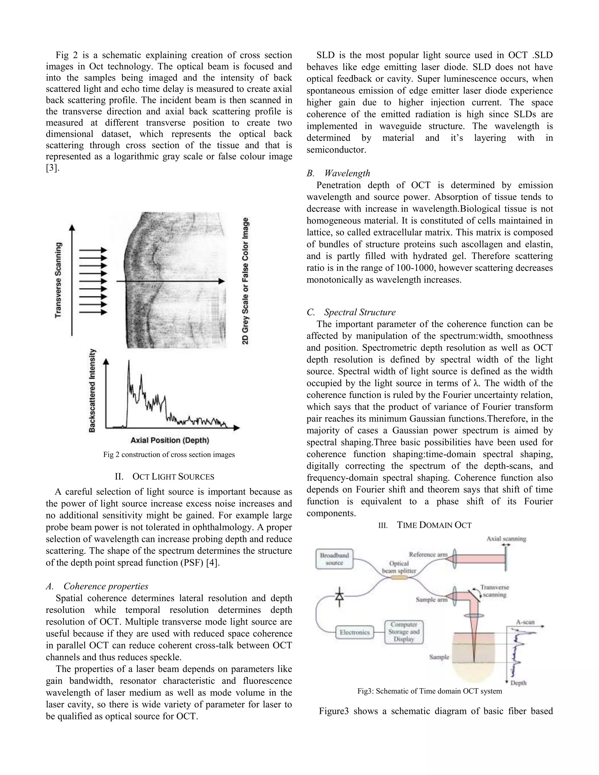Optical coherence tomography | DOCX | Eye and Vision Conditions | Diseases and Conditions