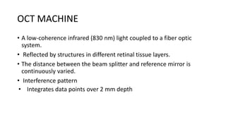 Optical coherence tomography)(OCT) | PPTX