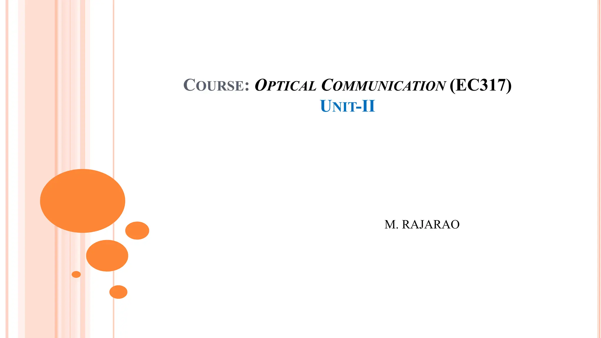 Optical Comm-Attenuation and dispersion in fiber.pdf