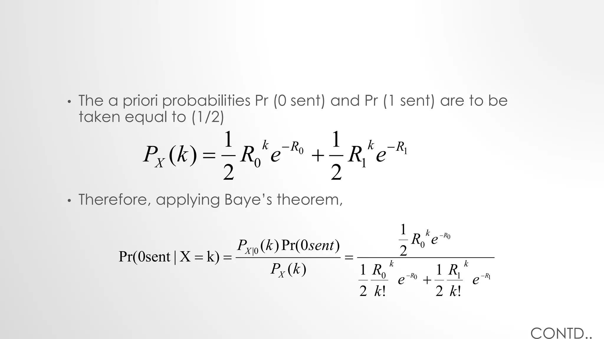 Optical communication system using Probability and Random Process | PPTX