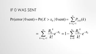 Optical communication system using Probability and Random Process | PPTX