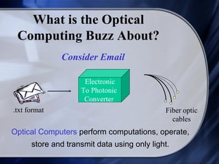 Optical comp | PPT