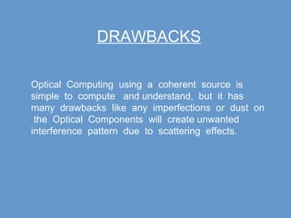 Optical Computer | PPT