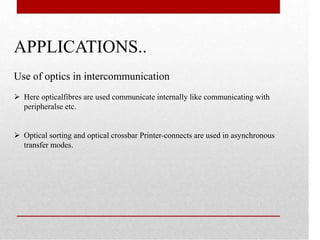 Optical computers | PPTX