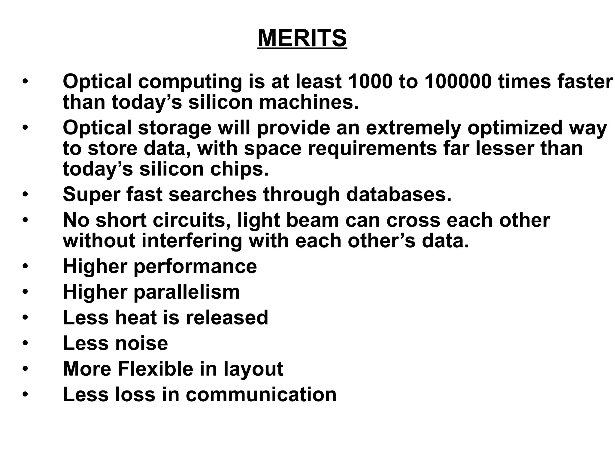 Optical Computing | PPT