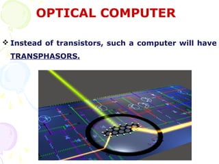 Opticalcomputing final | PPT