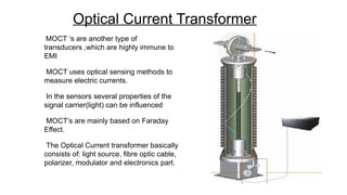 Optical current transformer in modern substation | PPT