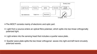 Optical current transformer in modern substation | PPT