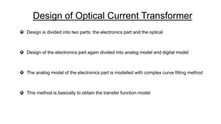 Optical Current Transformer (OCT) | PDF