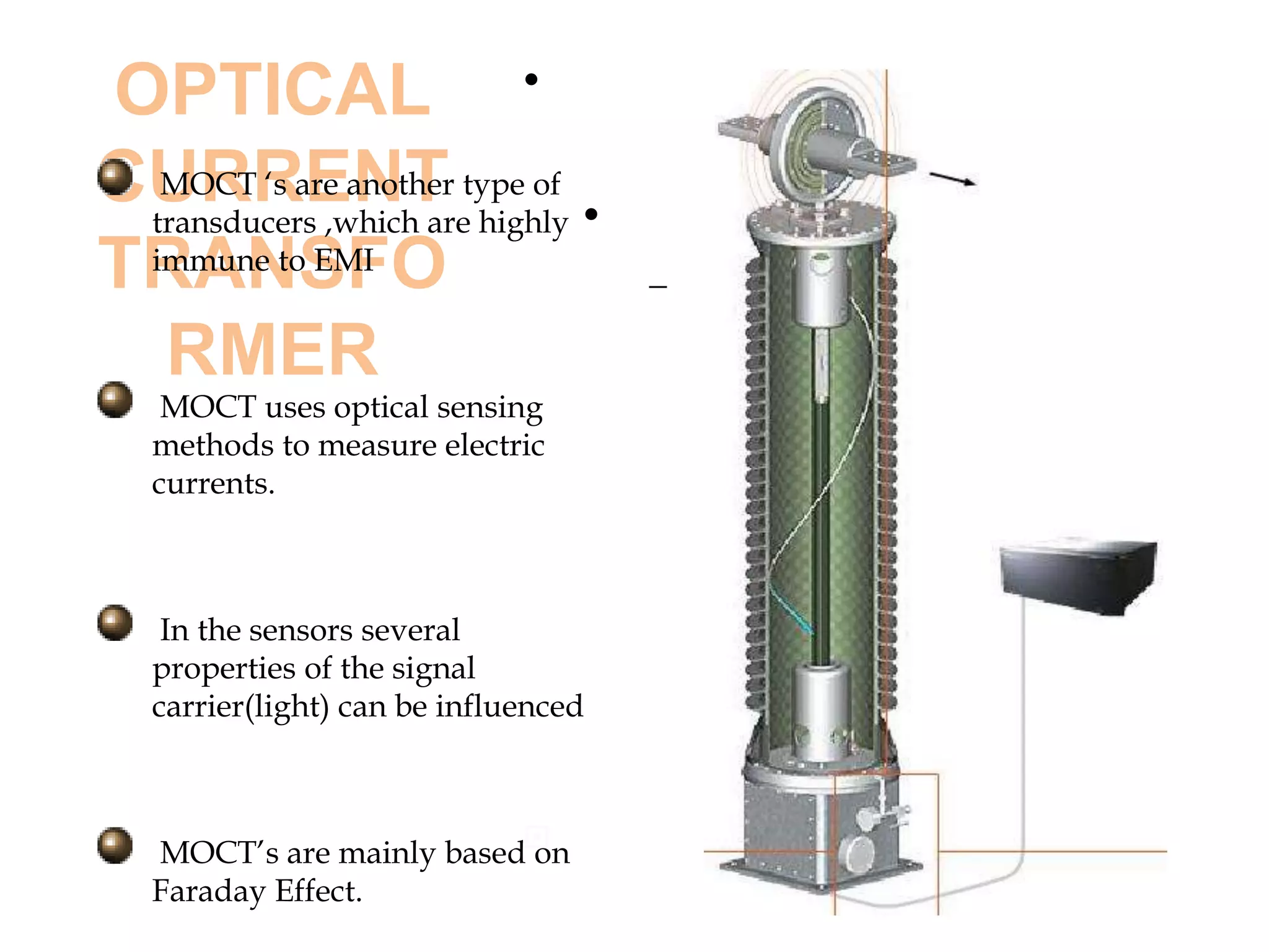 Optical current transformer and its applications | PPT
