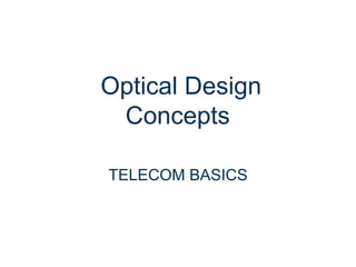 Optical design | PPT