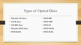 Optical Disc research | PPTX | Computing | Technology & Computing