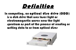 Optical drive | ODP