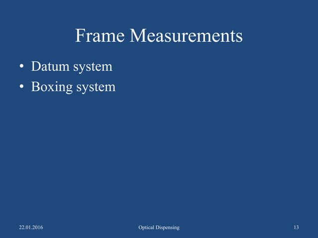 Optical dispensing.pptx | Eye and Vision Conditions | Diseases and Conditions