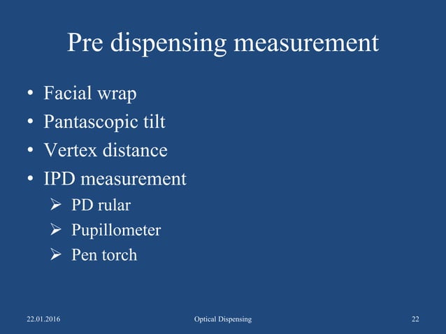 Optical dispensing.pptx | Eye and Vision Conditions | Diseases and Conditions