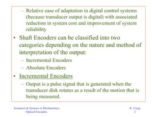 Optical_Encoders; Optical_Encoders; Opti | PDF