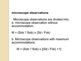 Optical equipment | PPTX