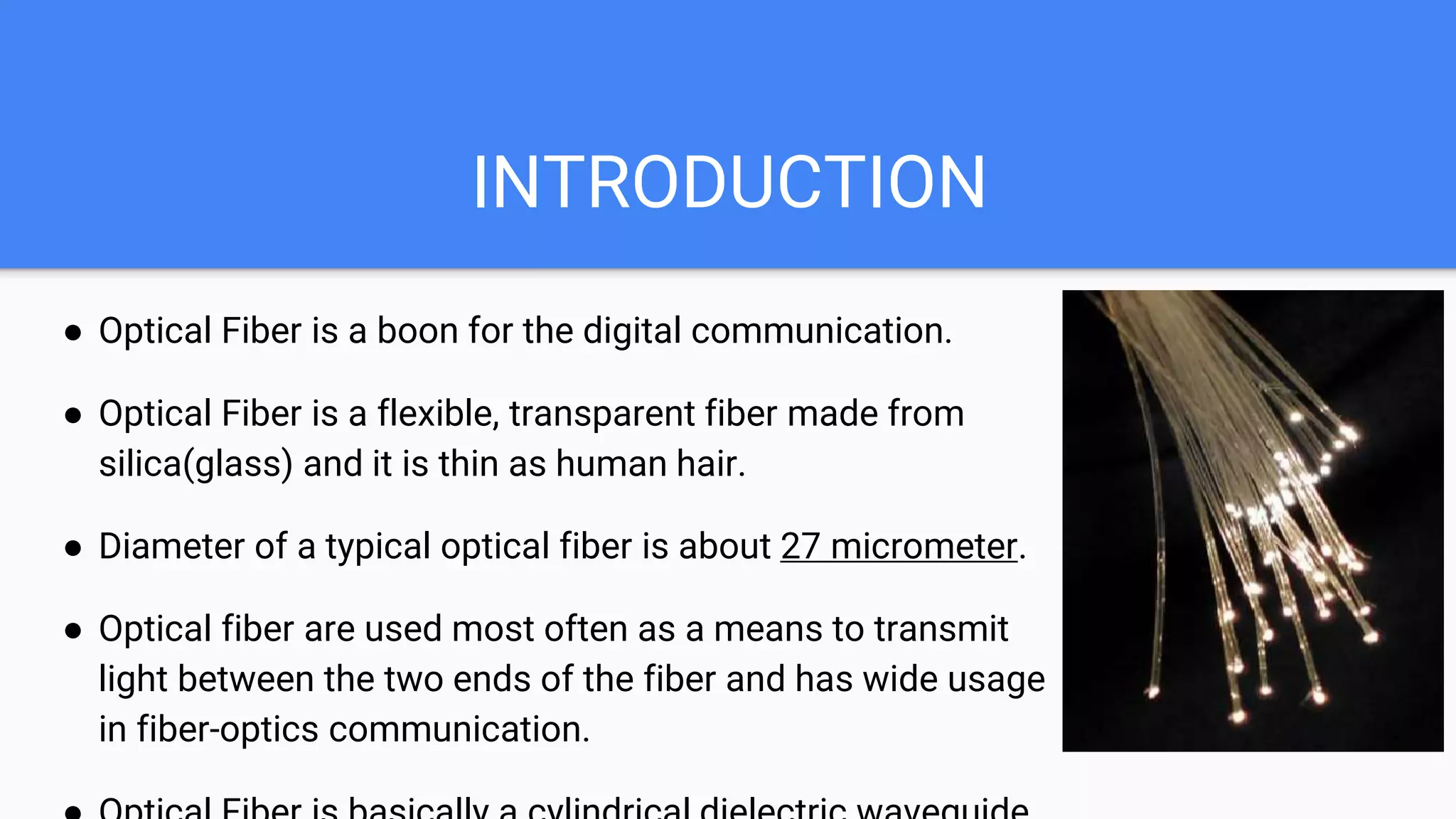 Optical fiber Communication | PPTX