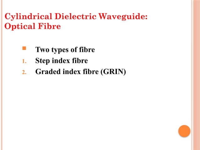 Optical _ Fiber - Waveguides - dispersion | PPTX