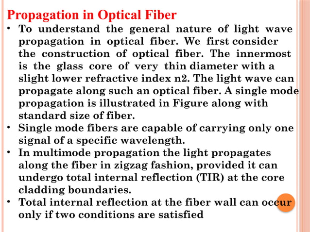 Optical _ Fiber - Waveguides - dispersion | PPTX