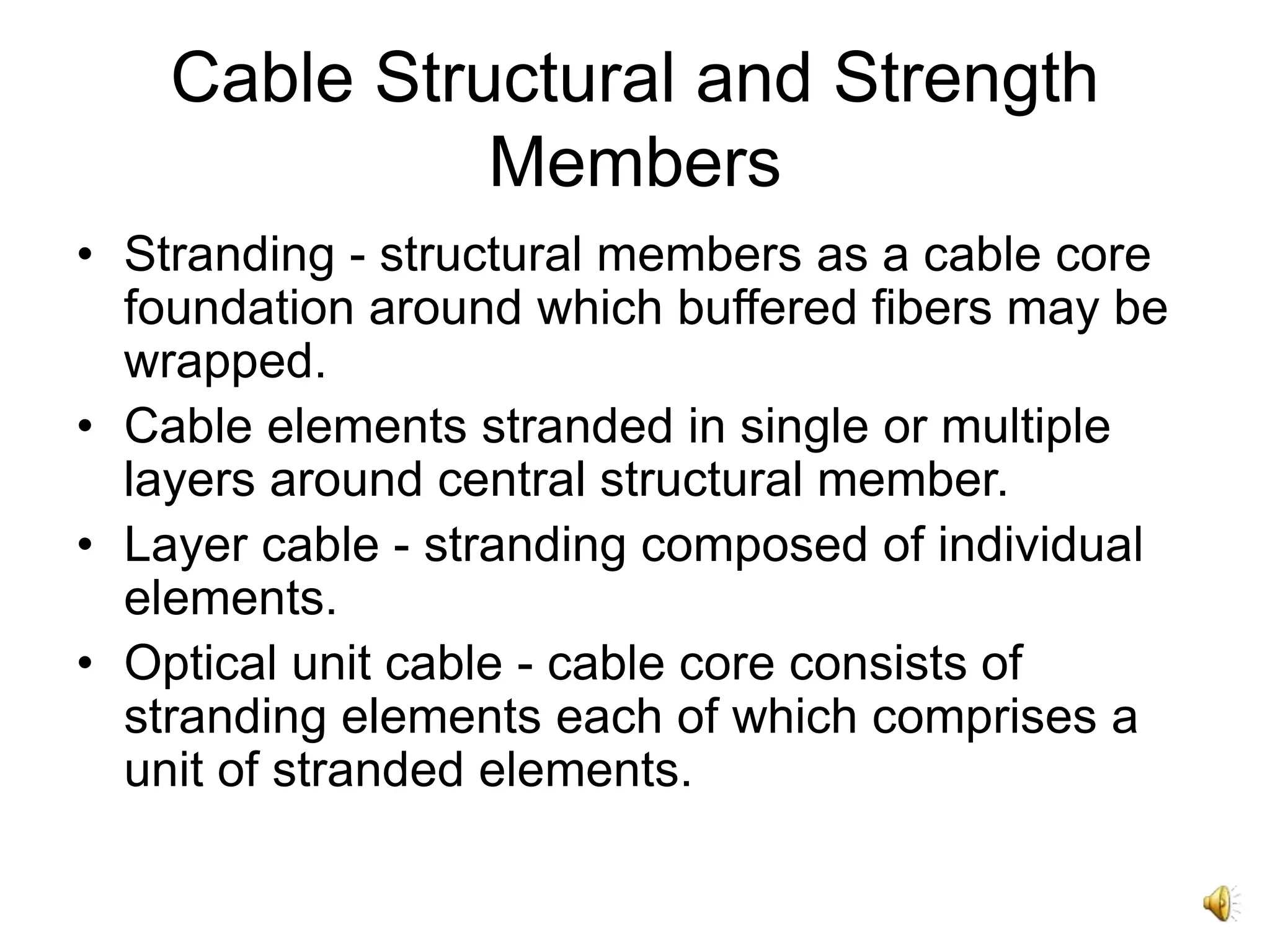Optical fiber cables | PPT