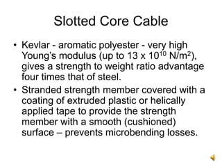 Optical fiber cables | PPT