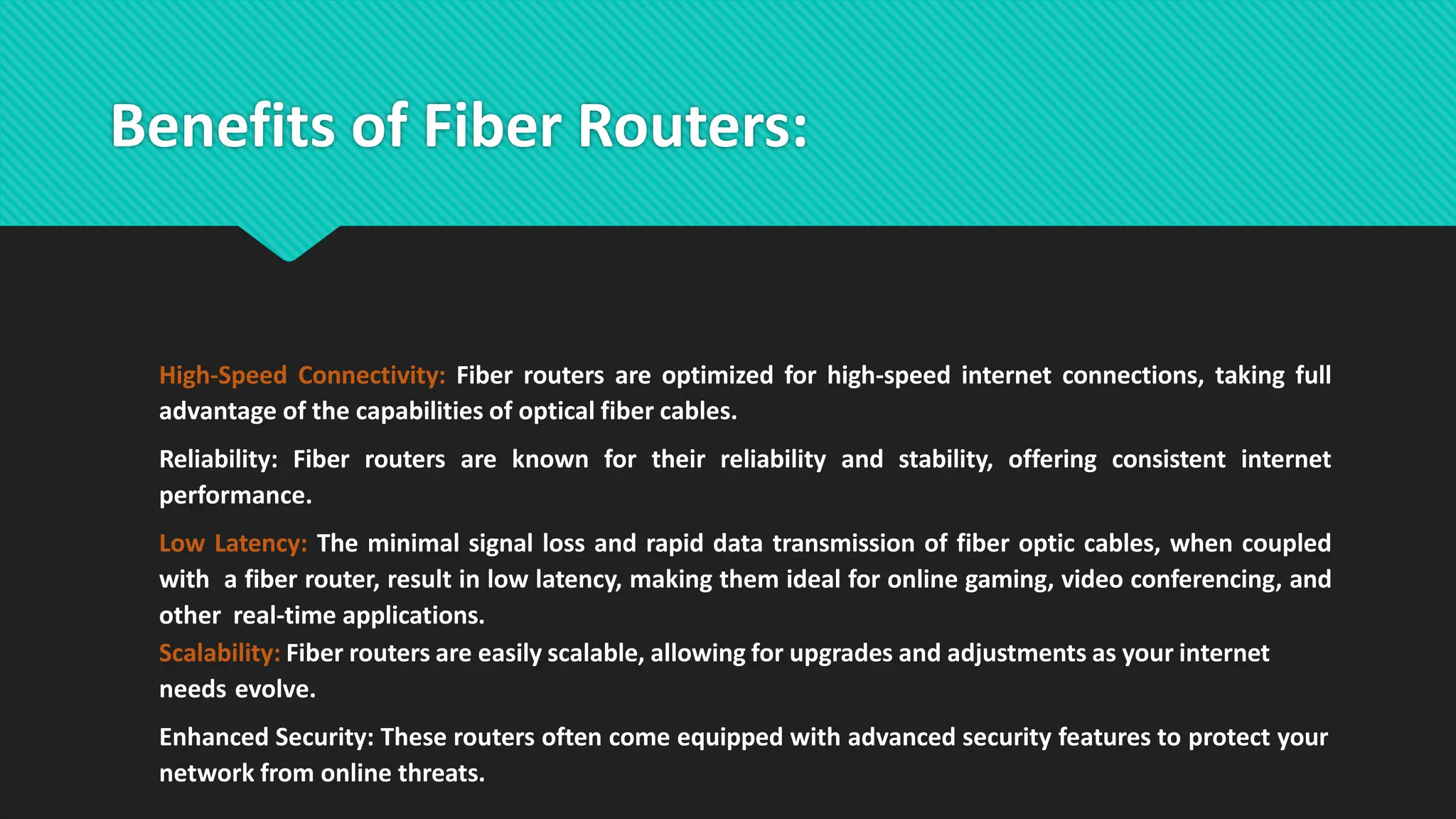 Optical Fiber Cables and Fiber Routers.pptx