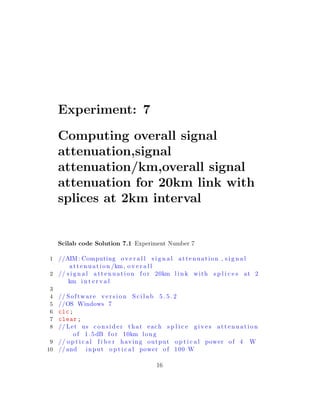 Optical fiber communication prof harsha sanap (1) | PDF | Physics | Science