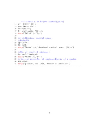 Optical fiber communication prof harsha sanap (1) | PDF | Physics | Science