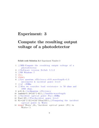 Optical fiber communication prof harsha sanap (1) | PDF | Physics | Science