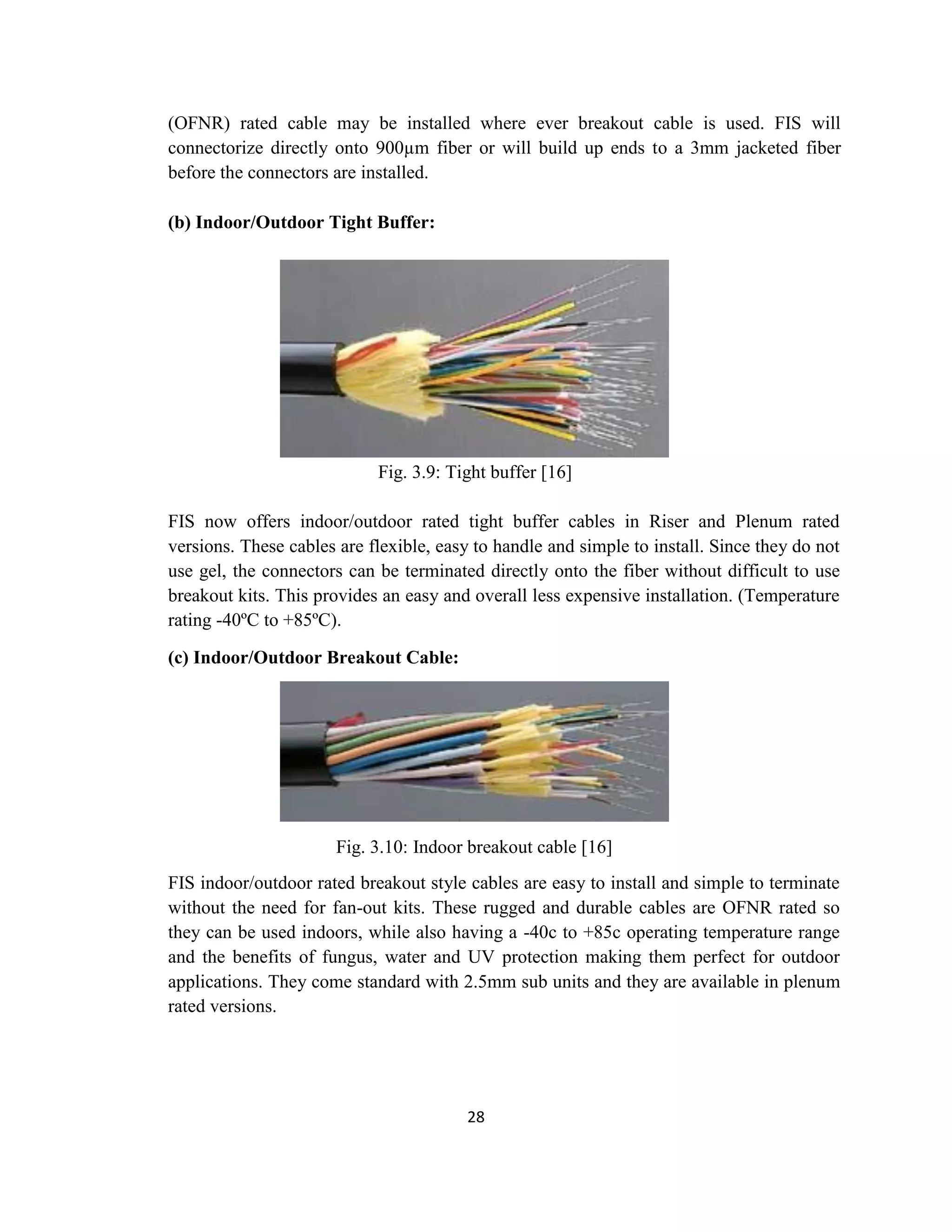 Optical fiber Communication training report | PDF