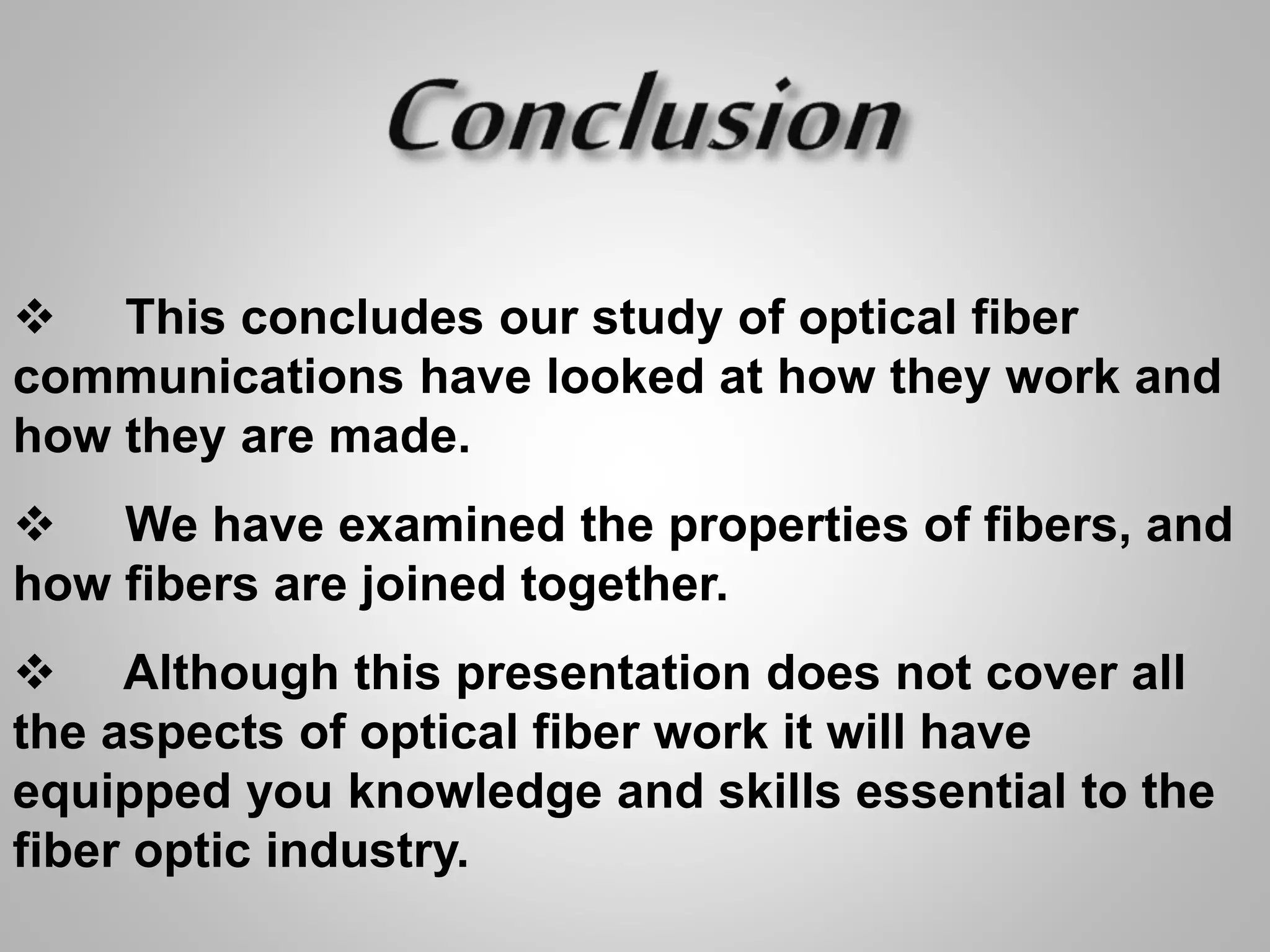 Optical fiber communiction | PPTX