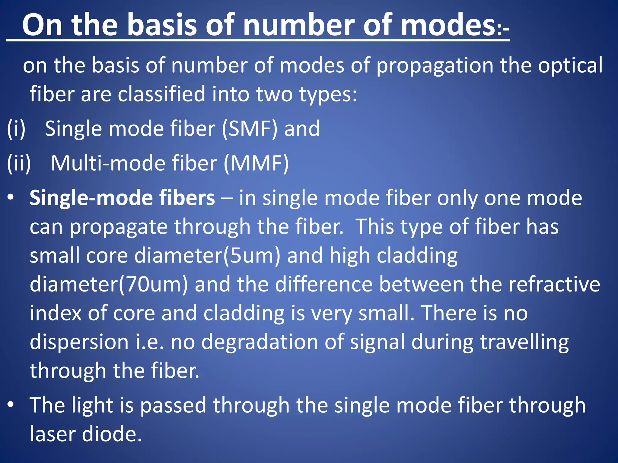 Optical Fiber Communiction System Pptx Computer Networking Computing