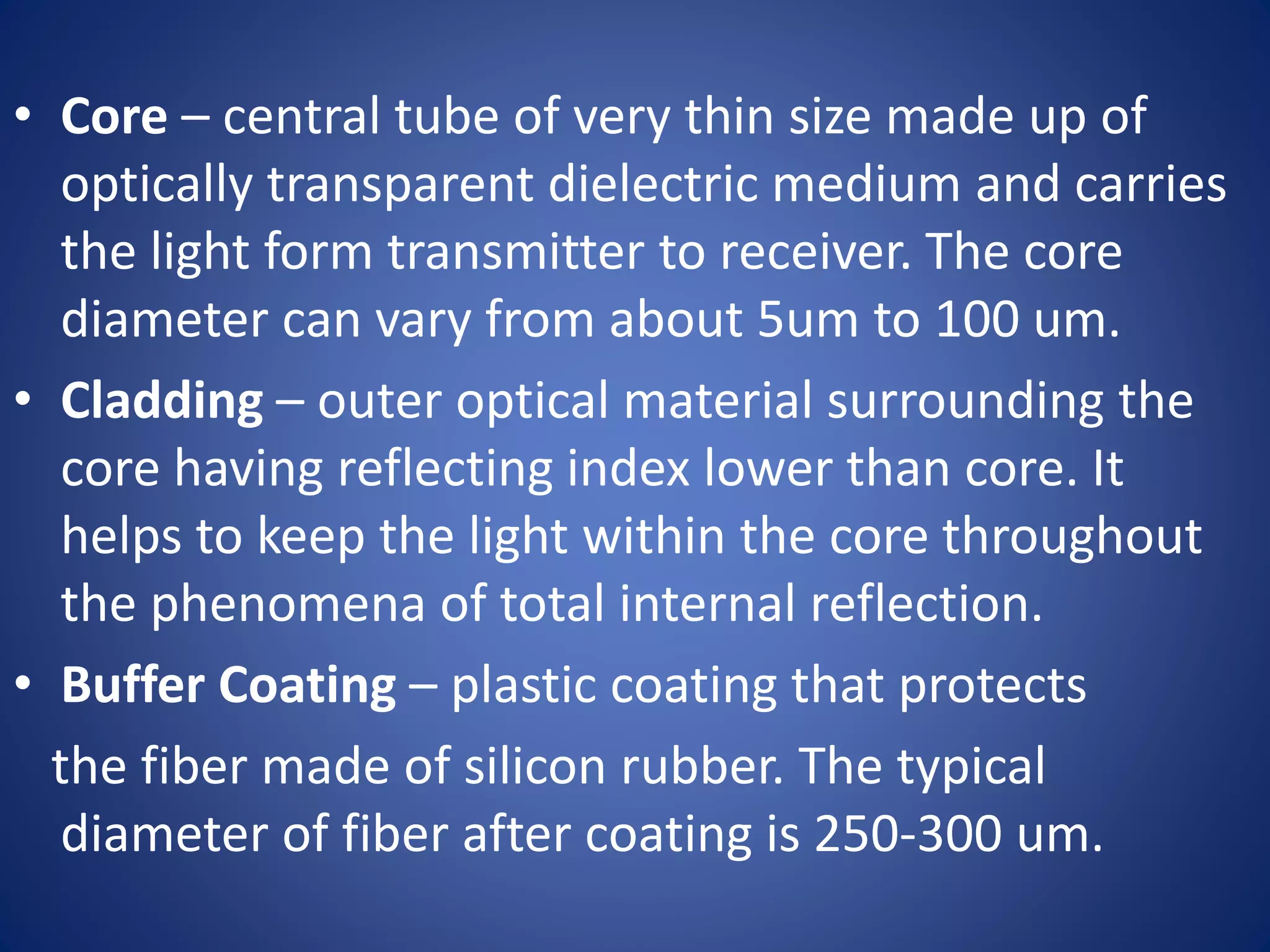 Optical Fiber Communiction System Pptx Computer Networking Computing