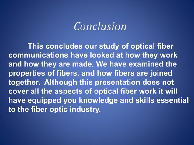 Optical Fiber Communiction System Pptx Computer Networking Computing