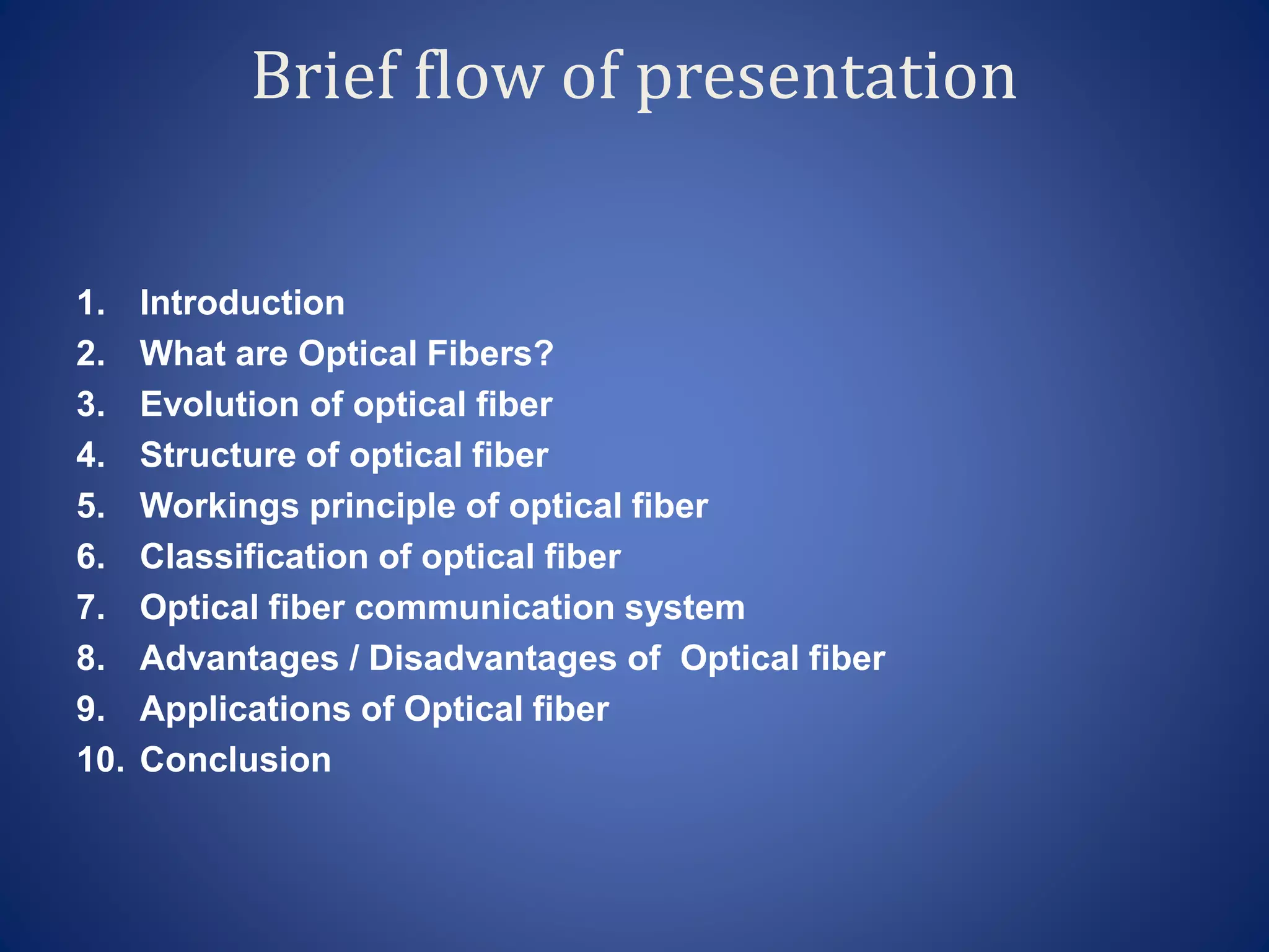 Optical fibercommunictionsystem | PPTX