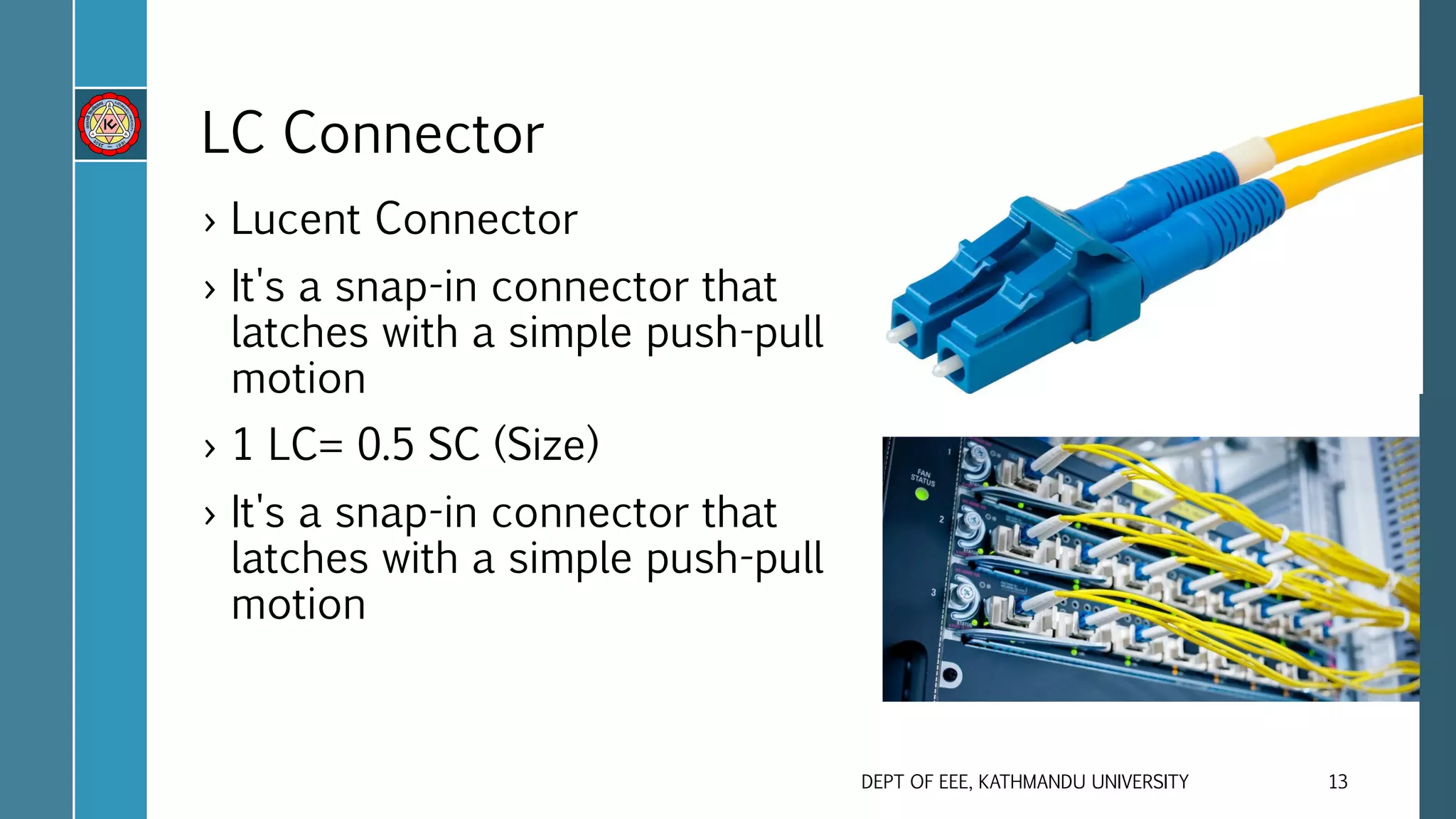 Optical fiber connectors | PDF
