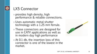 Optical fiber connectors | PDF