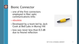 Optical fiber connectors | PDF