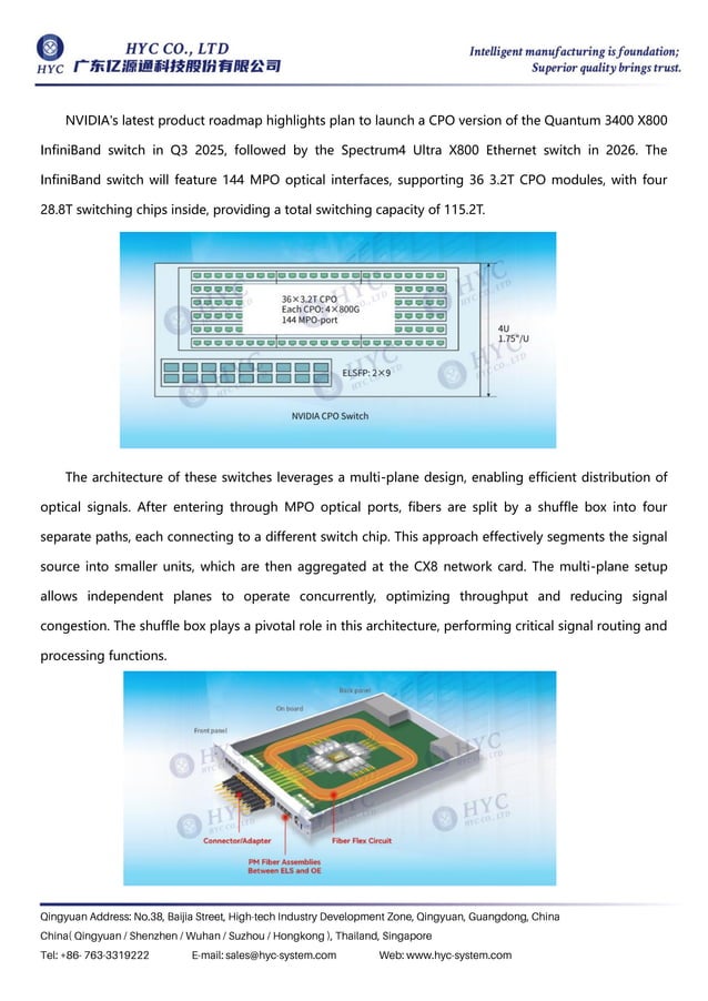 Optical Fiber Interconnection Solutions for Co-packaged Optics (CPO) | PDF
