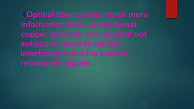 Optical fiber ppt | PPT