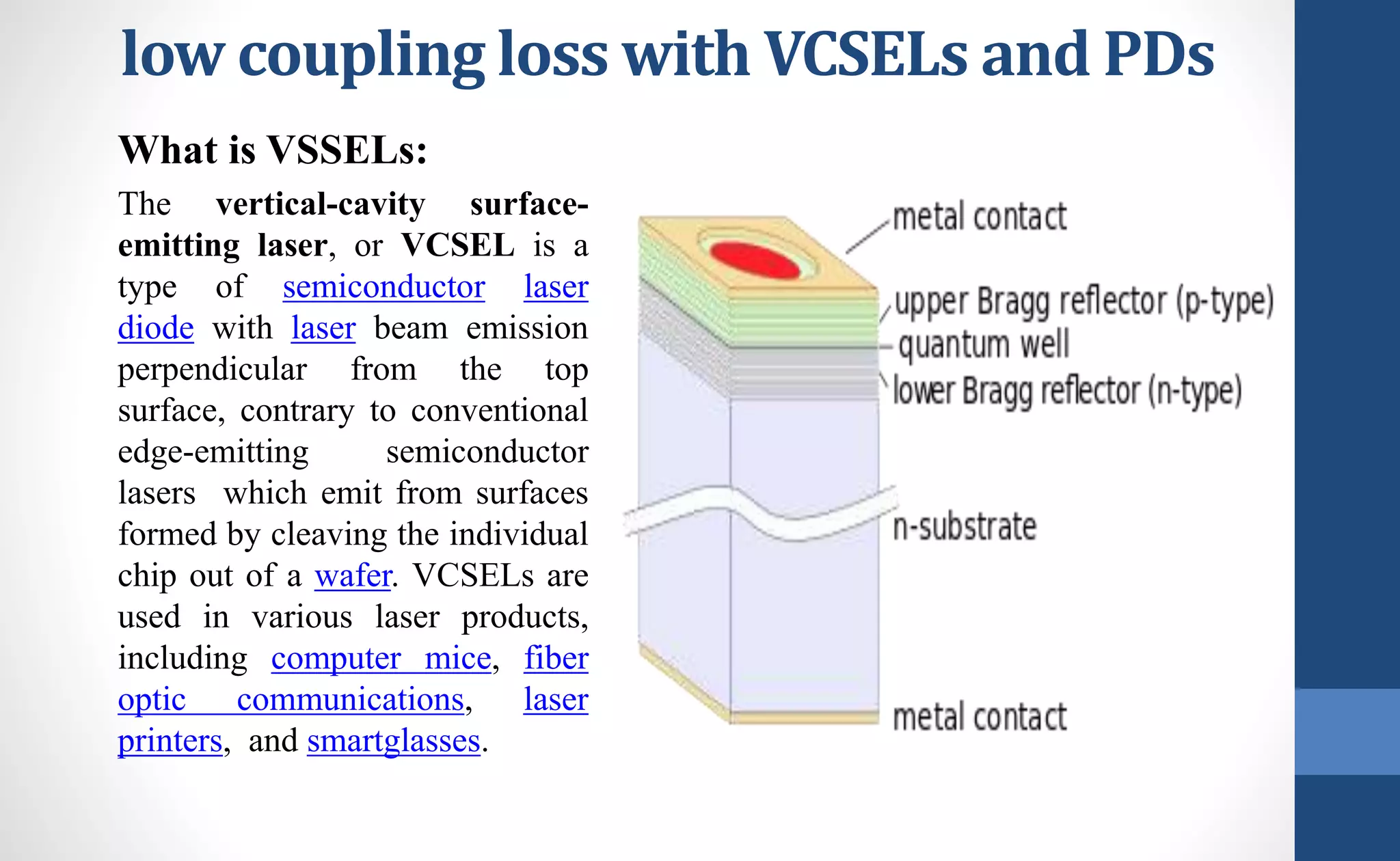 Optical fiber presentation | PPTX